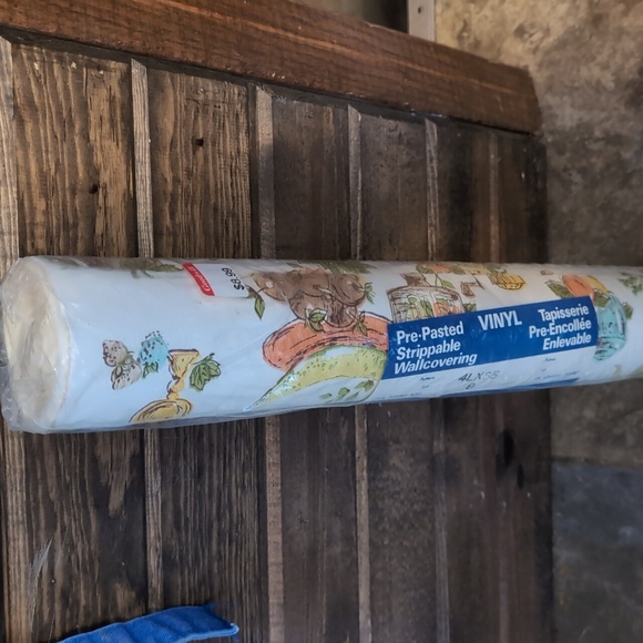 Other | Vintage Kitchen Prepasted Strippable Vinyl Wallpaper | Poshmark